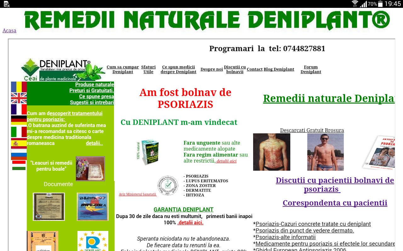 PSORIAZIS-CORESPONDENTA DENIPLANT: Epilepsie, psoriazis, artroza la ...