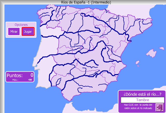EduCovelo.com: Mapas de ríos.