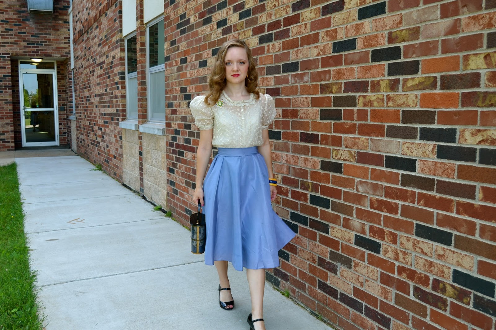 Last First Day of School Outfit - Flashback Summer