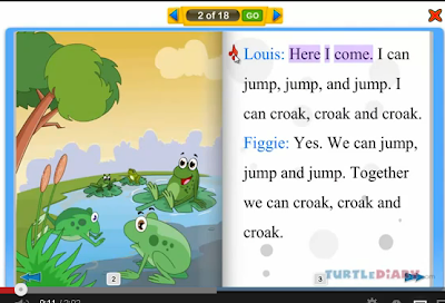 Las ranas. Cuentos.-Inglés fácil para primaria