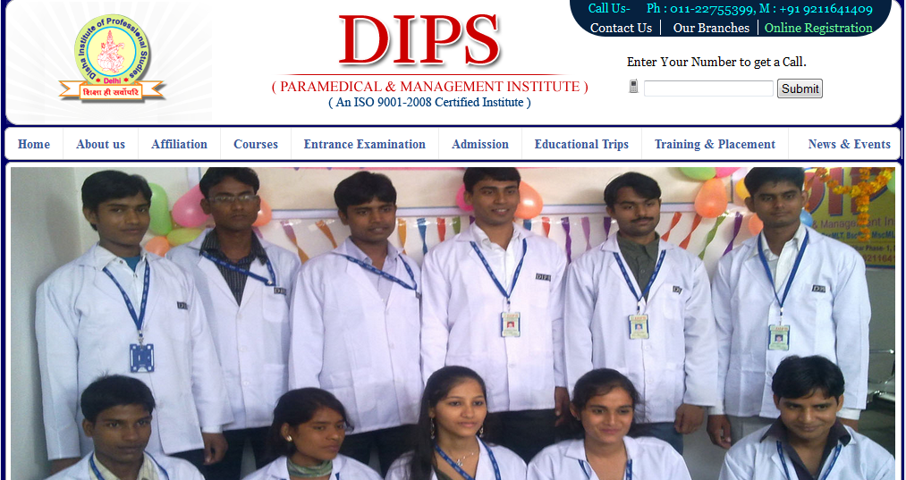 Paramedical and Hotel Management Courses In Delhi - Dips India