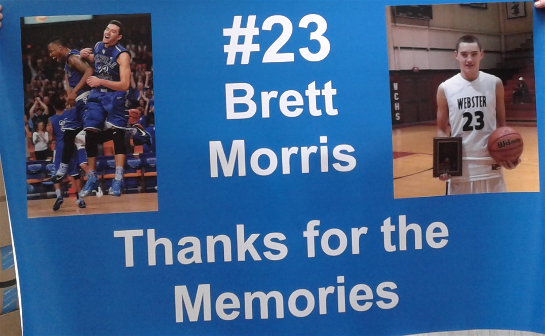The Webster Commentator: Brett Morris: A Class Act