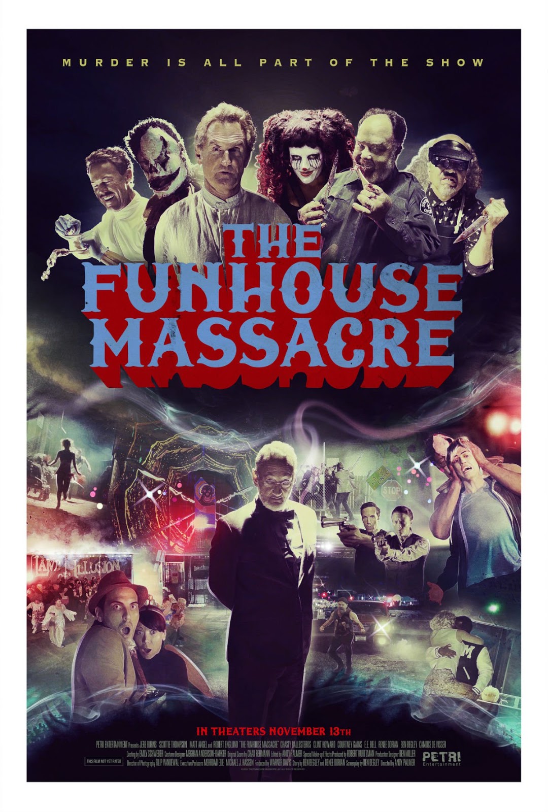 The Funhouse Massacre Offers Eye-opening Terror: First Trailer ~ 28DLA