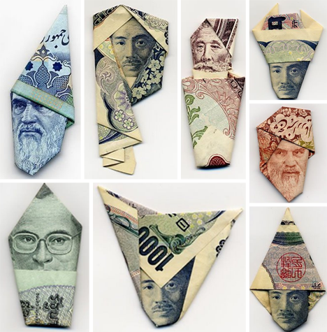 Beautiful Pictures: World Leaders Folded In Close The World Money