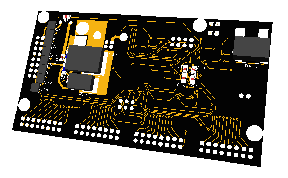 3D LED Matrix: 3x3x3, 5x5x5 and 8x8x8: PCB Design of 8x8x8 3D Led ...
