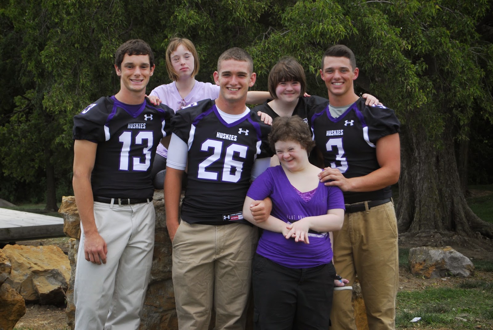 First Downs for Down Syndrome Blog: Blue Valley Northwest Players ...