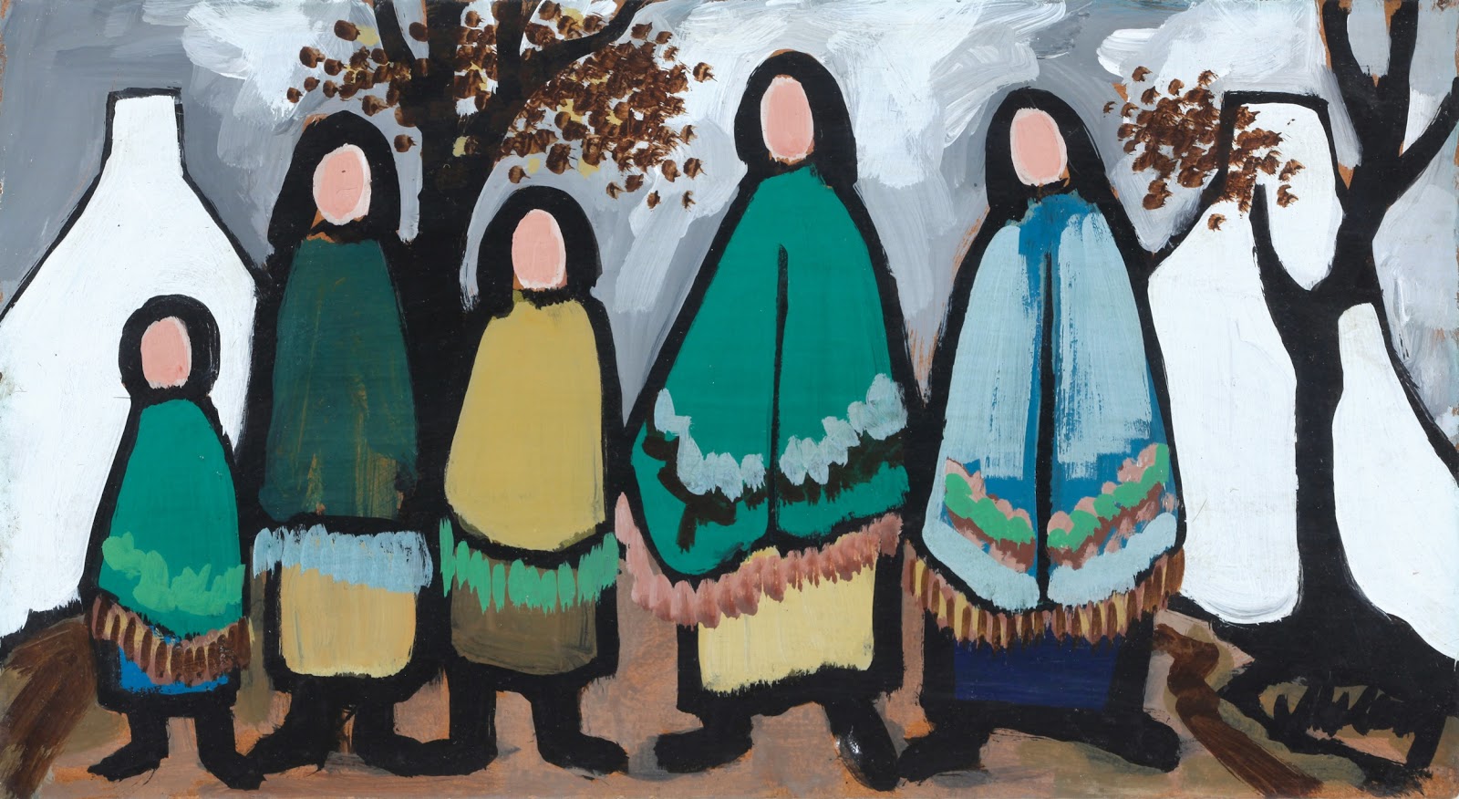 Markey Robinson | Expressionist /Primitive Naif painter | Tutt'Art ...