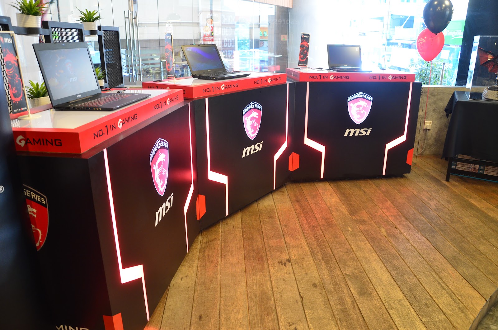 MSI Very First Concept store at Malaysia