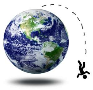 IWSG - Parallels: Falling Off the Face of the Earth