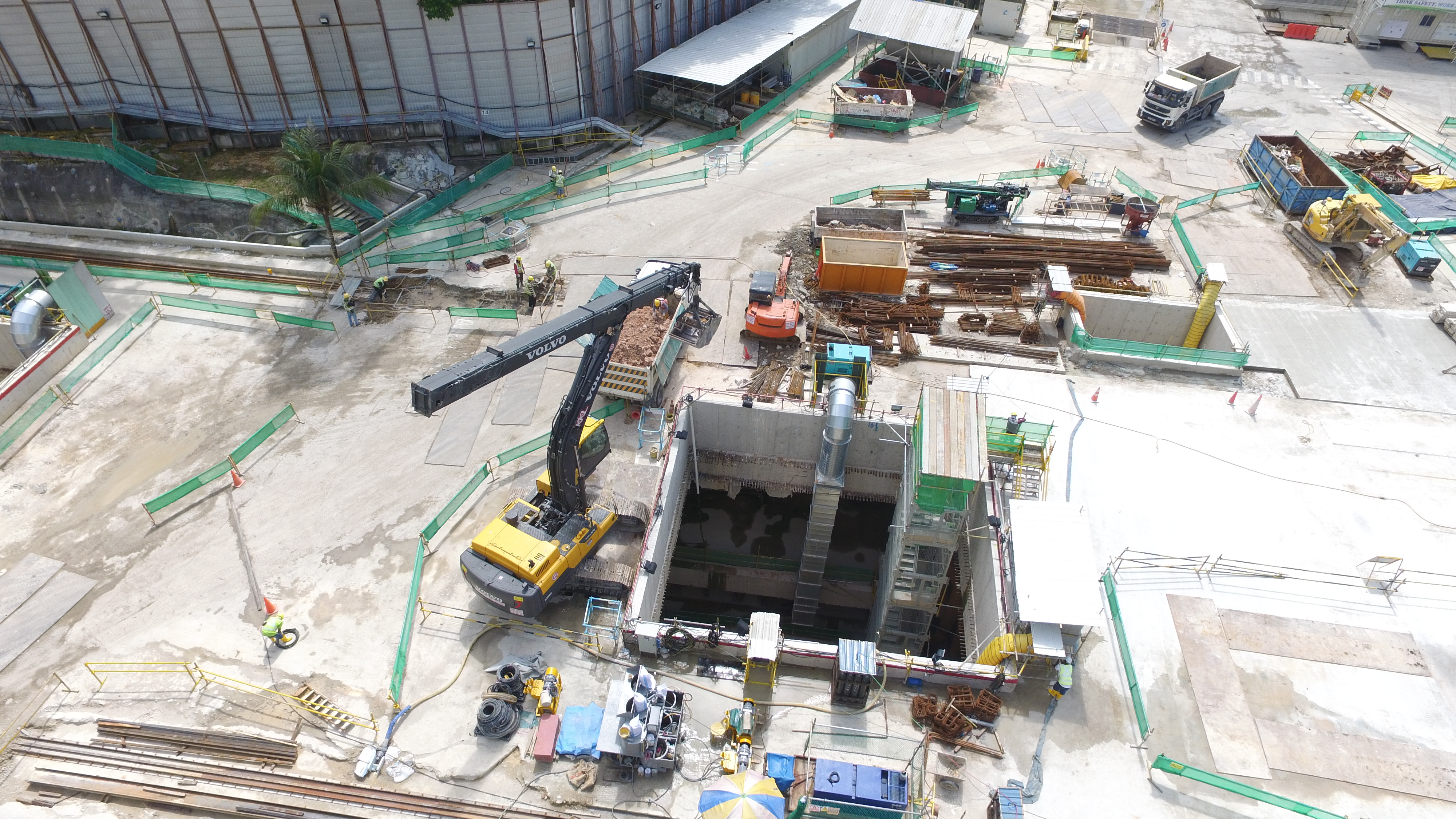 Thomson Line Construction: Great World Excavation (II)