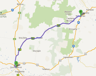 Dirk and Joke doing the Half-lap: Day 6: Goondiwindi to Brisbane
