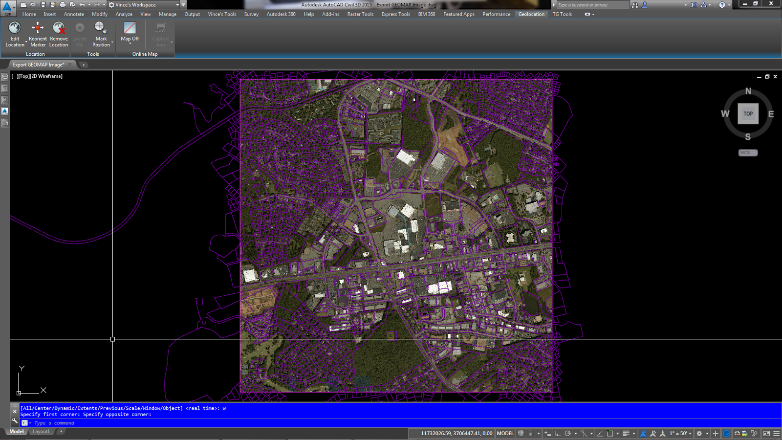 Poly In 3D: How to Export a Clipped GEOMAP Aerial Image