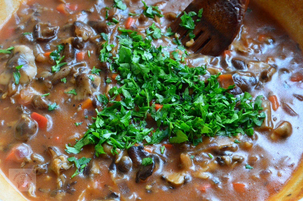 Tocanita de ghebe - CAIETUL CU RETETE