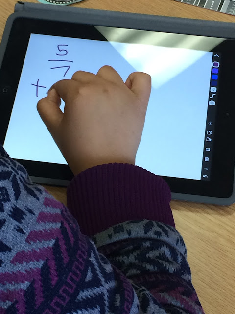 "JUST" a teacher: Fractions Summative Assessment: iPad Style