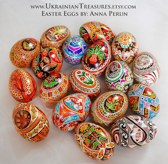 Ukrainian Easter Eggs Pysanky by Anna Perun : About Anna Perun