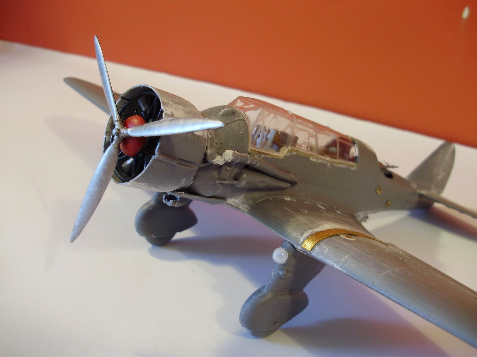 Modelarstwo: PZL. 43 Czajka - Klejenie zakończone - galeria