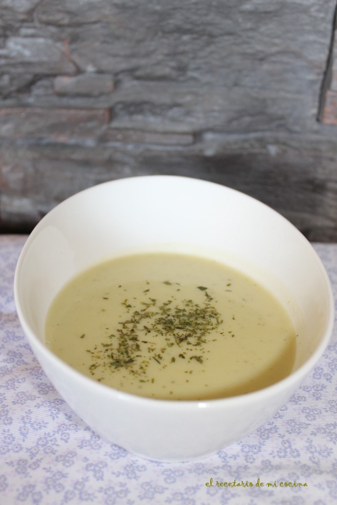 el recetario de mi cocina: Crema de calabacin y puerros