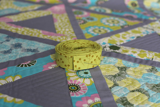 Blue is Bleu: Chopsticks Quilt