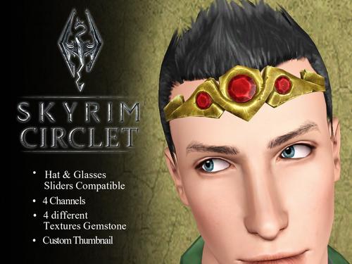 My Sims 3 Blog: Skyrim Circlet Accessory by Shokoninio