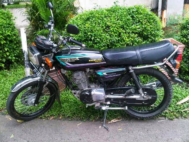 Modifikasi Motor Honda GL 100 Terbaru