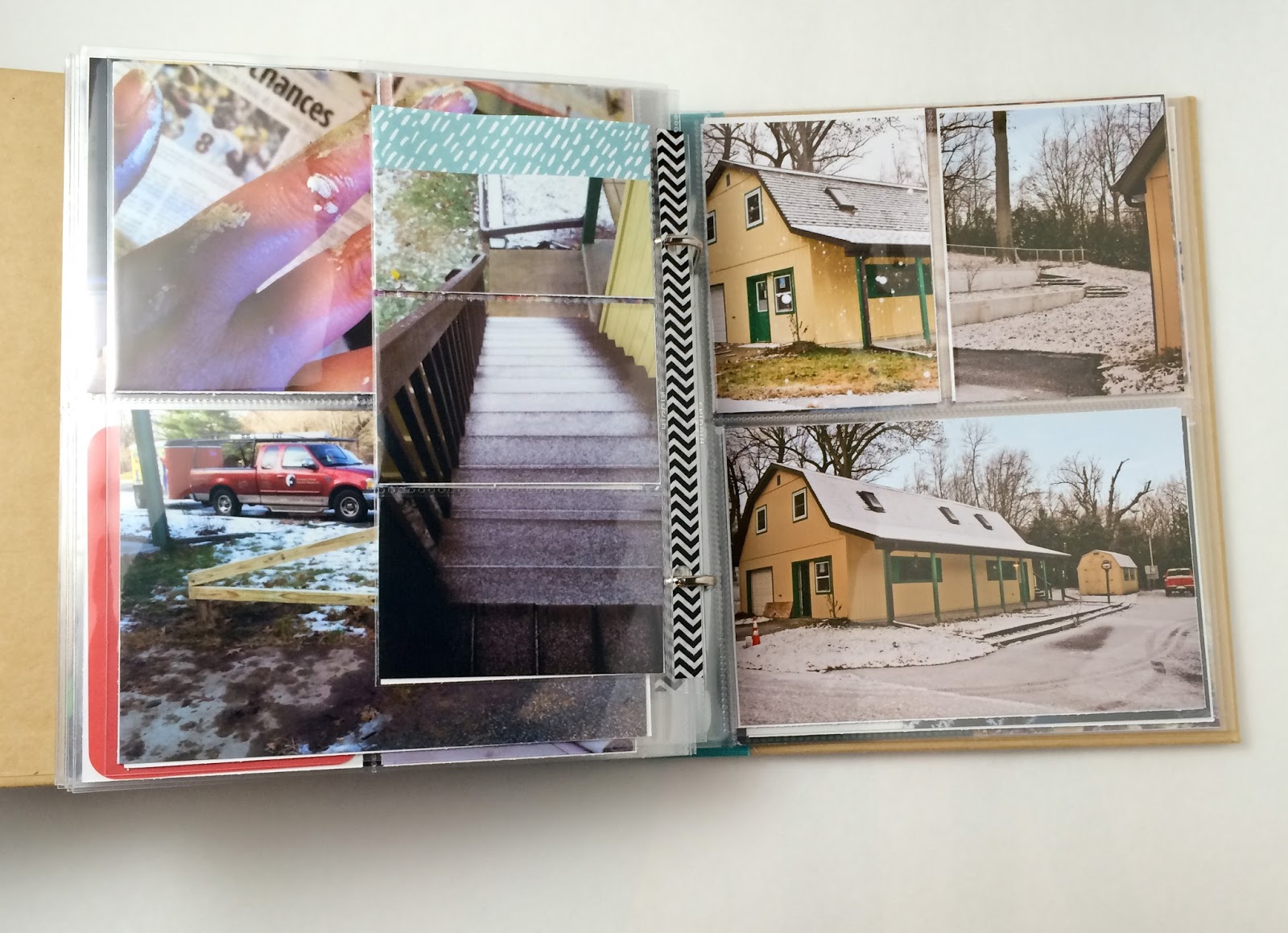 five sixteenths blog: My First Project Life Album