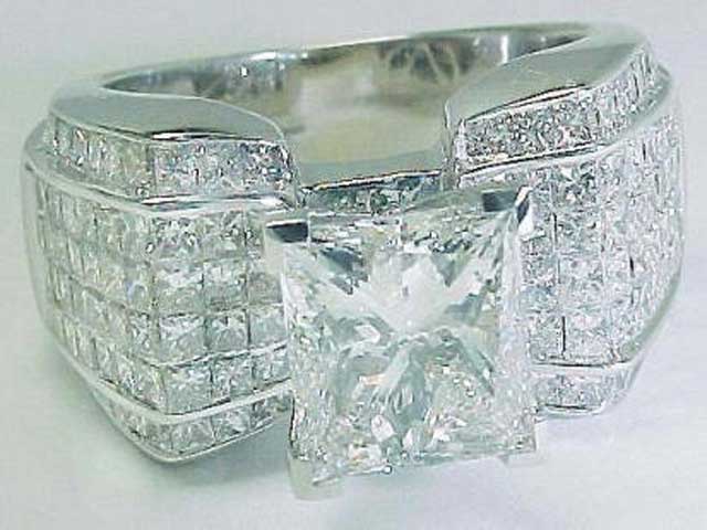 big diamond wedding rings