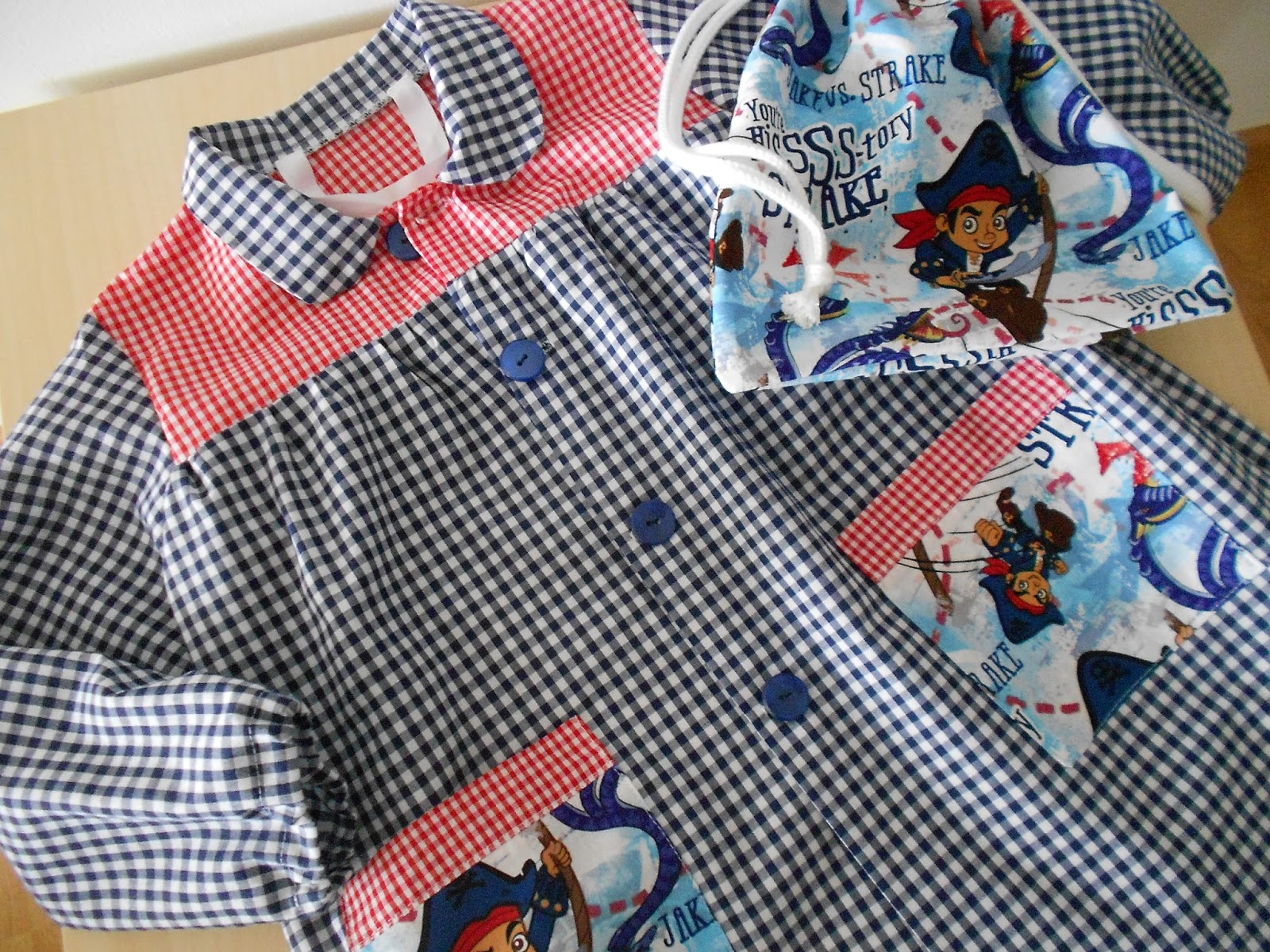 Maríamanual: Mandilones para el cole