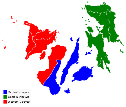 GUIDE TO THE PHILIPPINES: Visayas and its Administrative Regions and ...
