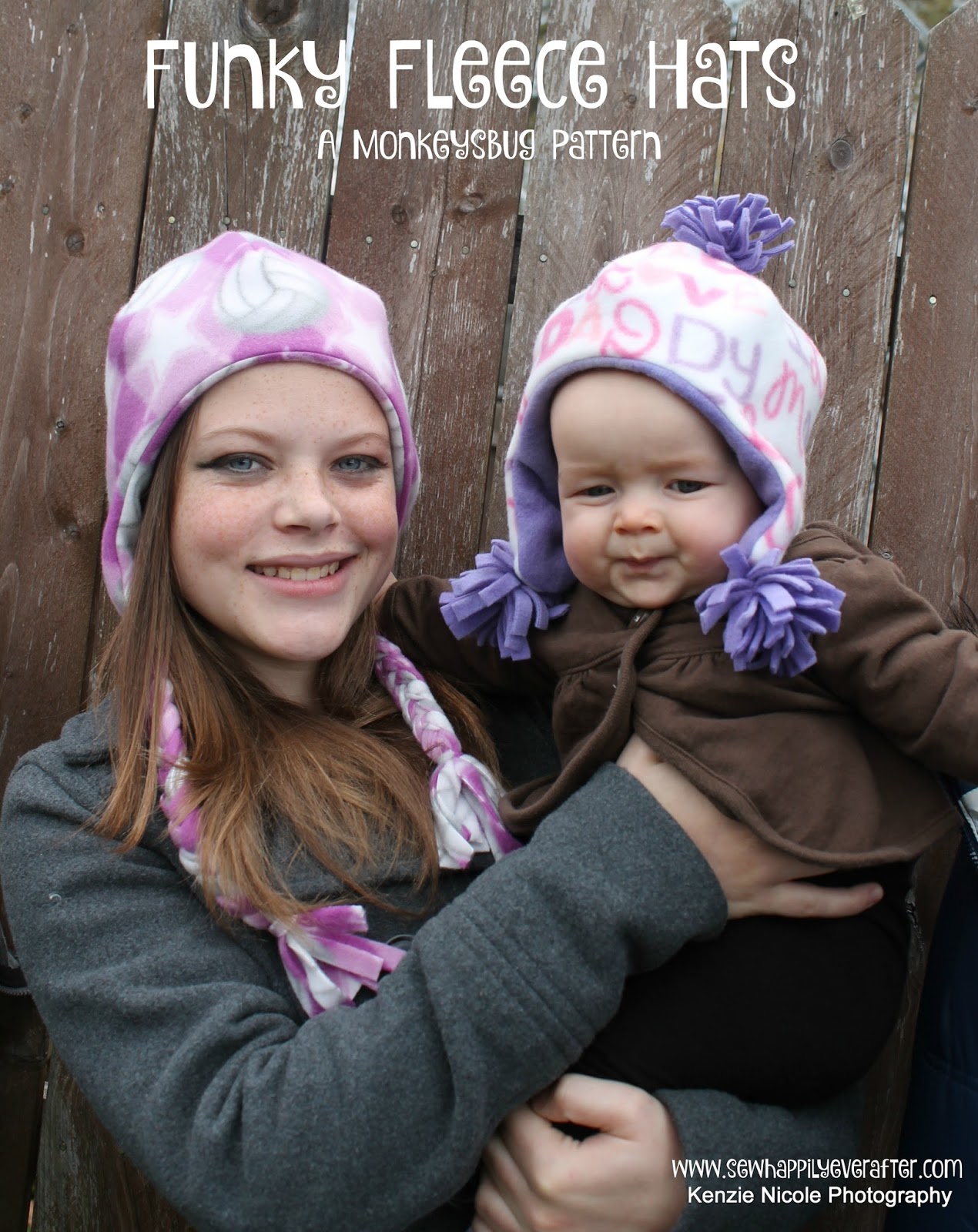 Sew Happily Ever After: Funky Fleece Hats