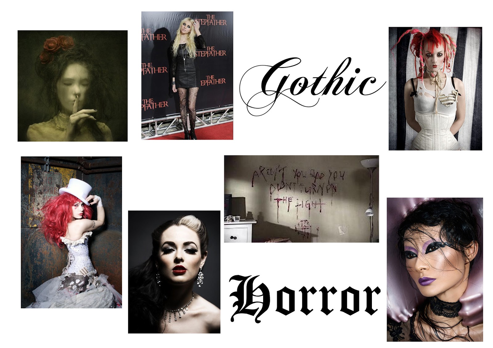 Gothic Urban Legends: Moodboard