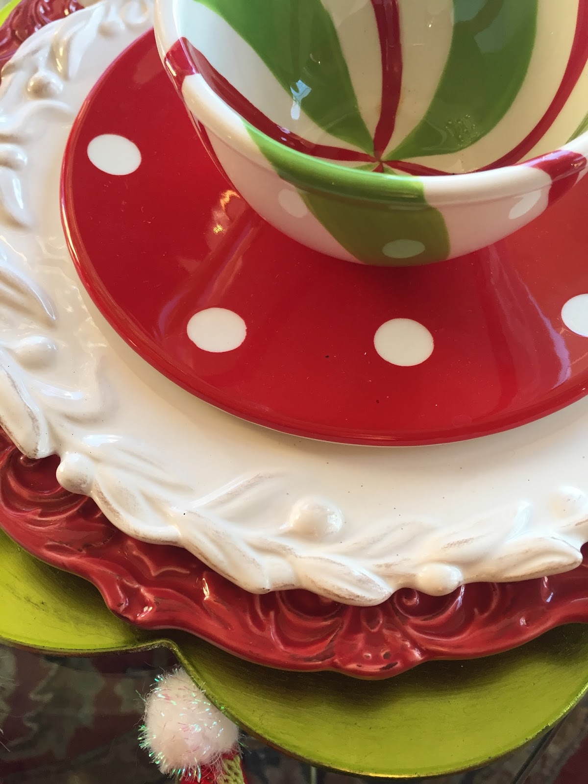 Santa's Stocking Stuffer Table - Purple Chocolat Home