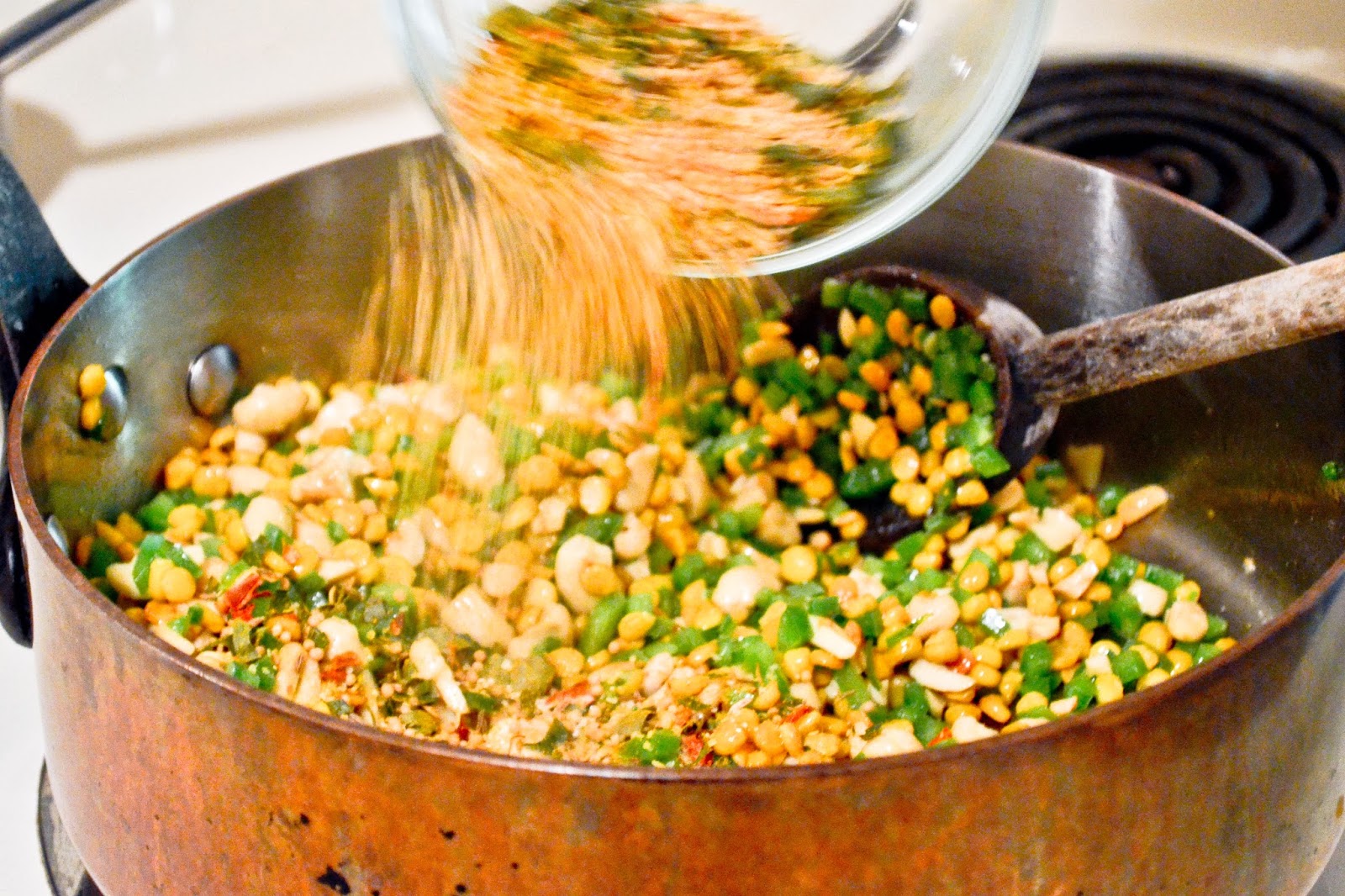 ironstone kitchen . . . : channa dal rice ...