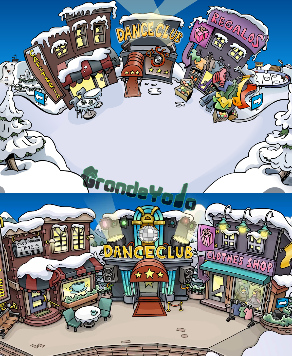 Club Penguin Avalanche | Tudo sobre a Ilha do Club Penguin: Novo Vídeo ...