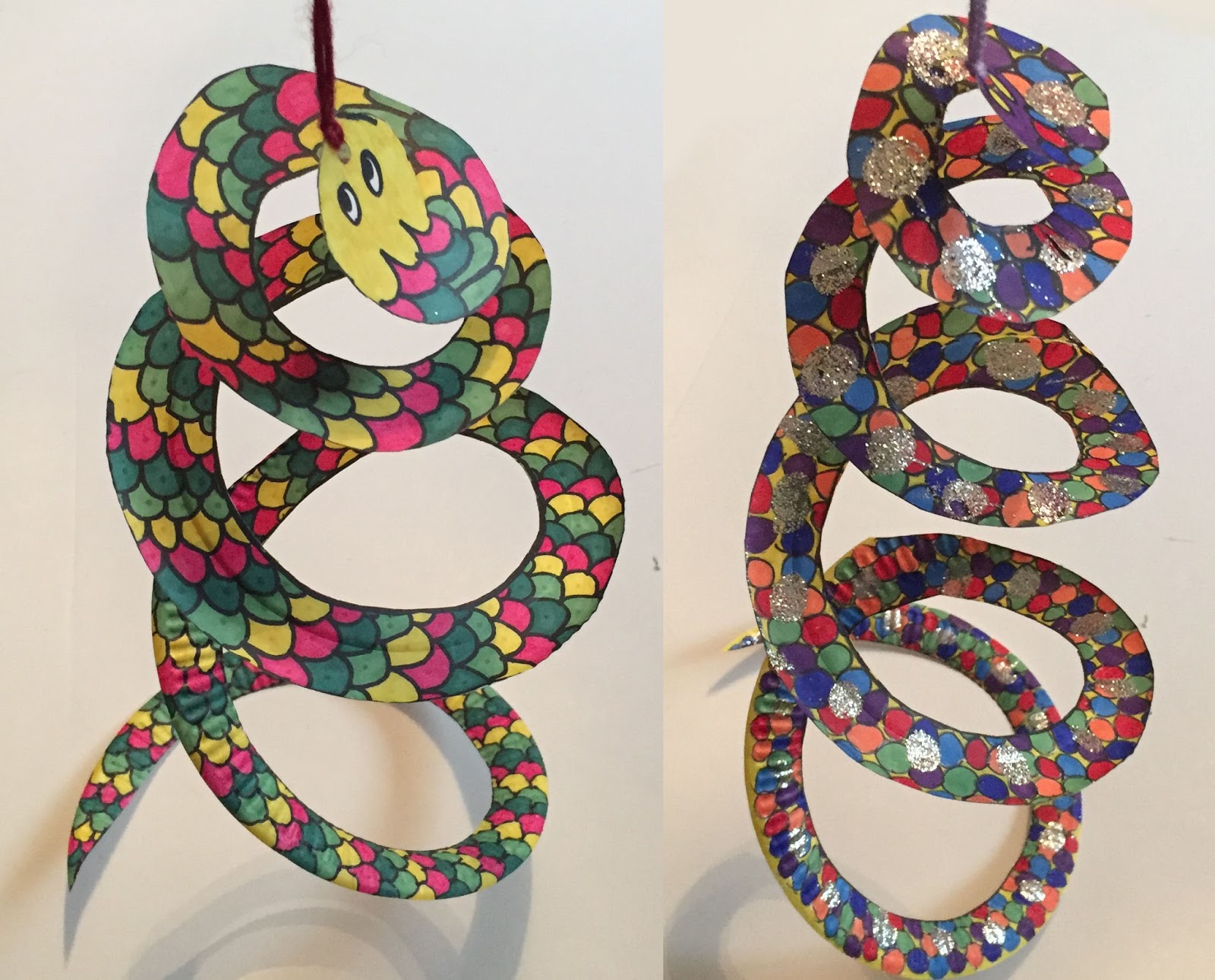 Sooz In The Shed...: How to make a Curly Wurly Snake Plate