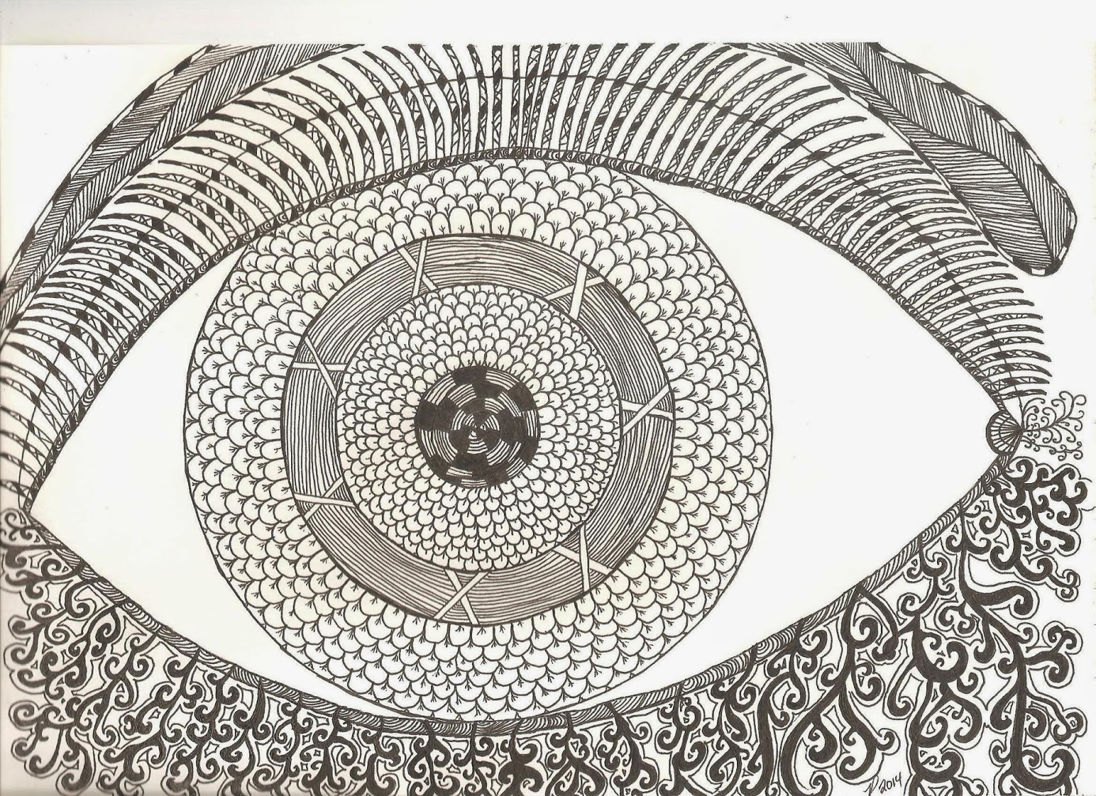 Kiki's Kandyland: To Zentangle