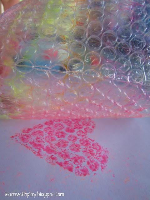 Learn with Play at Home: Drawing & Printing with Highlighters on Bubble ...