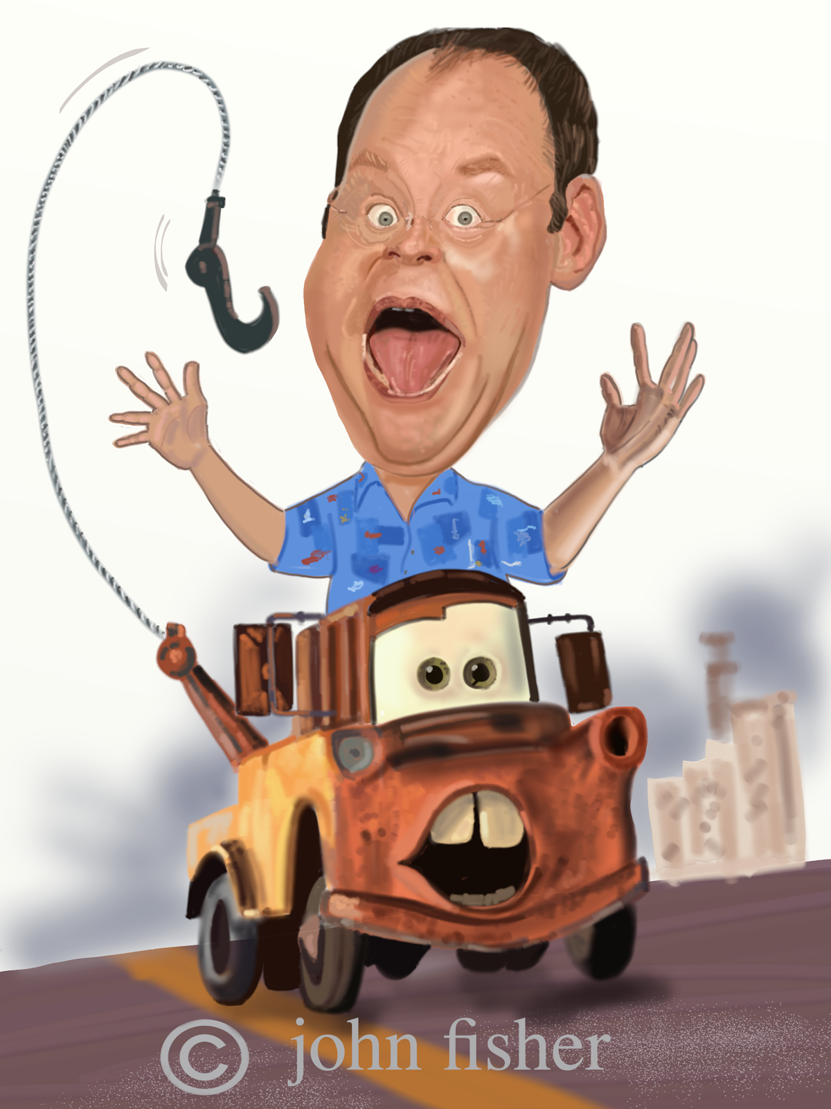 The Art of John Fisher: John Lasseter..