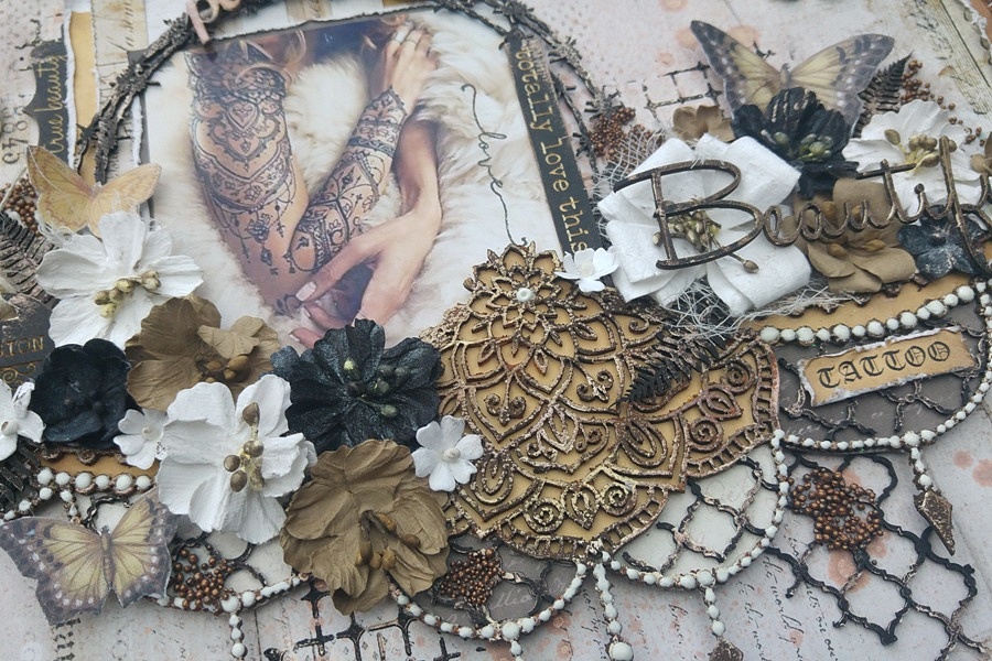 Amy's Pretty Papers: Love This Beautiful Tattoo Layout for ***49 and ...