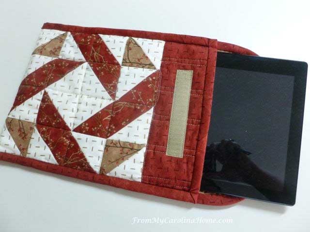 Threading My Way: Showcasing ~ Quilted Tablet Cover ~ Tutorial