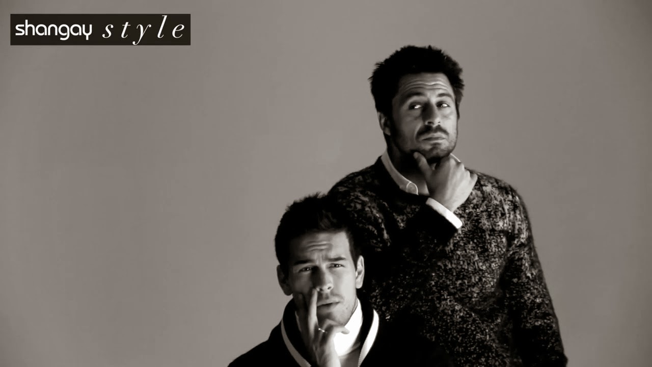 Mario Casas: Mario Casas y Hugo Silva para Shangay Style