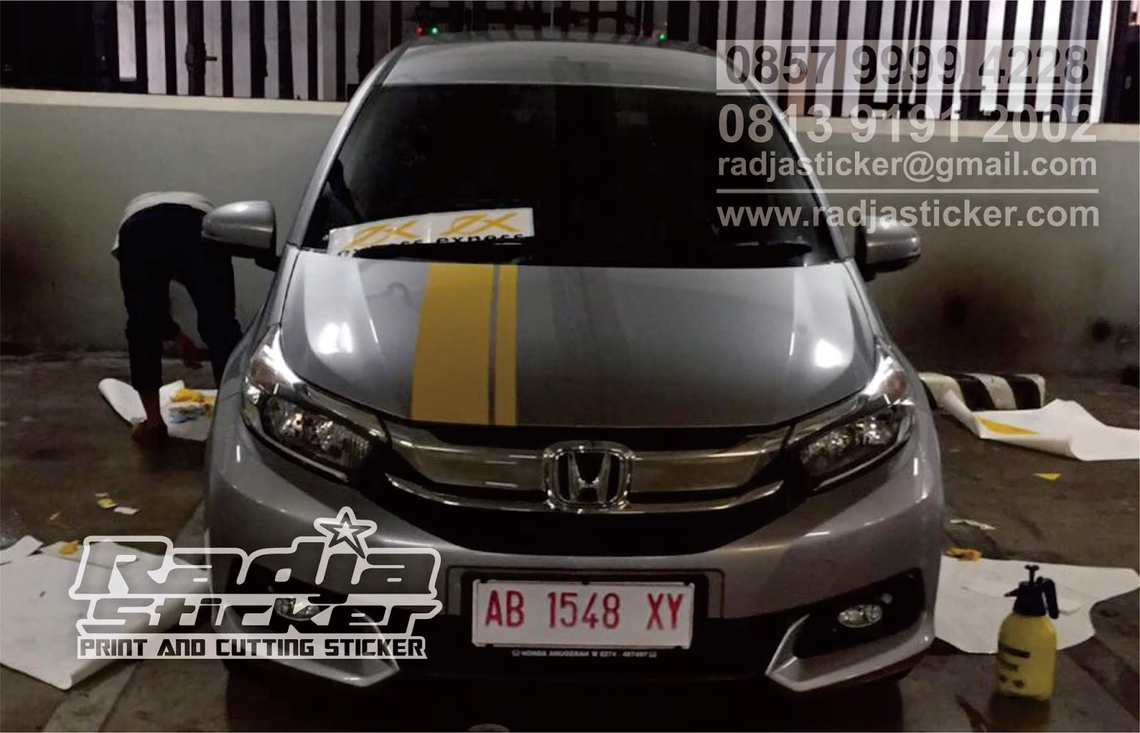 Wrapping Mobil Honda Mobilio | Wrapping Mobil | Tempat Wrapping Mobil ...