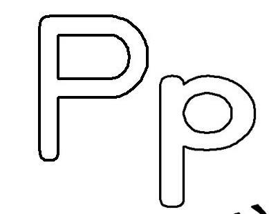 Alphabet Soup and 123's: Week 1---The Letter Pp