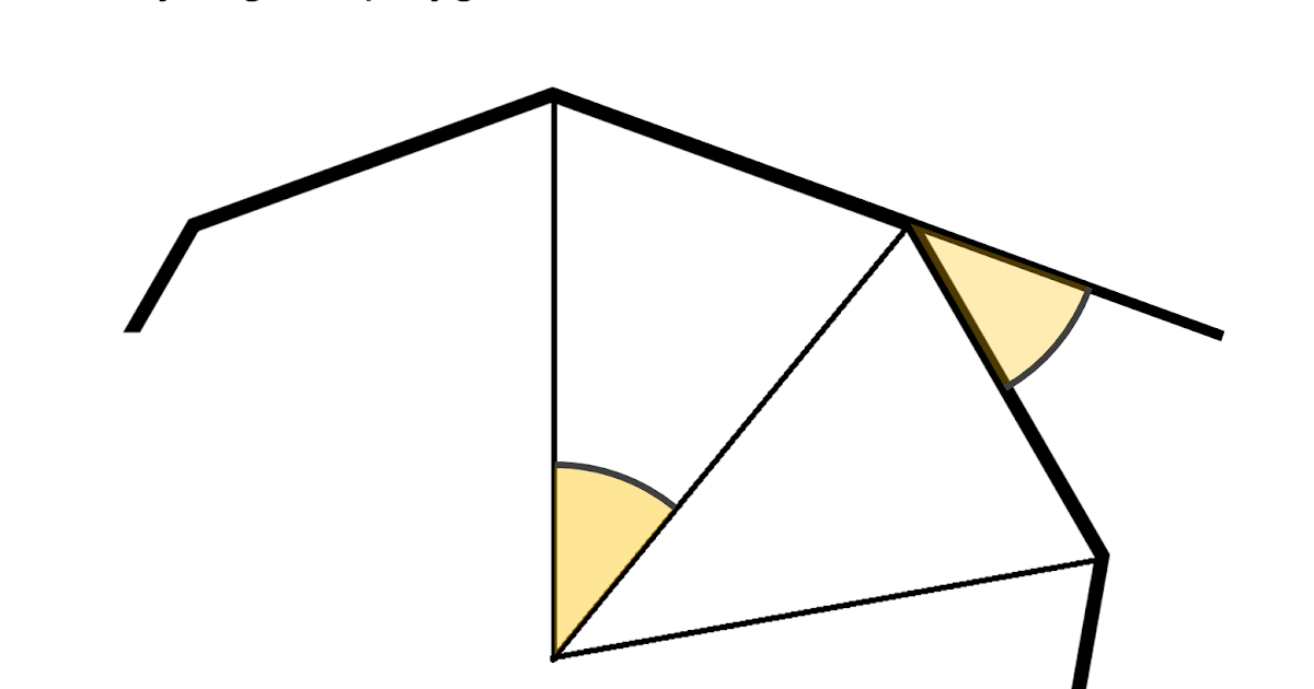 Median Don Steward Mathematics Teaching Exterior Angles And Star Polygons