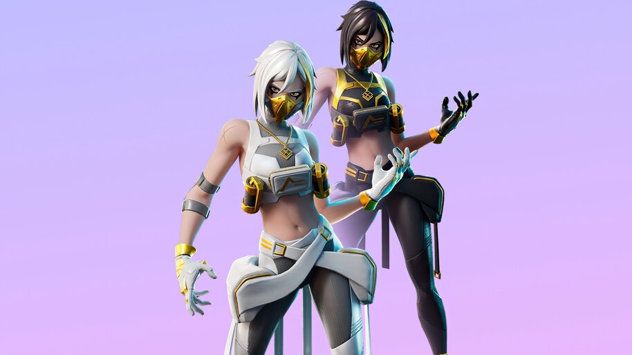 Fortnite, Ghost Hush, Skin, Outfit, 4K, #5.2233 Wallpaper iPhone Phone