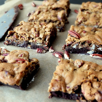 The Sweet Talker: Black-Bottom Pecan Praline Bars