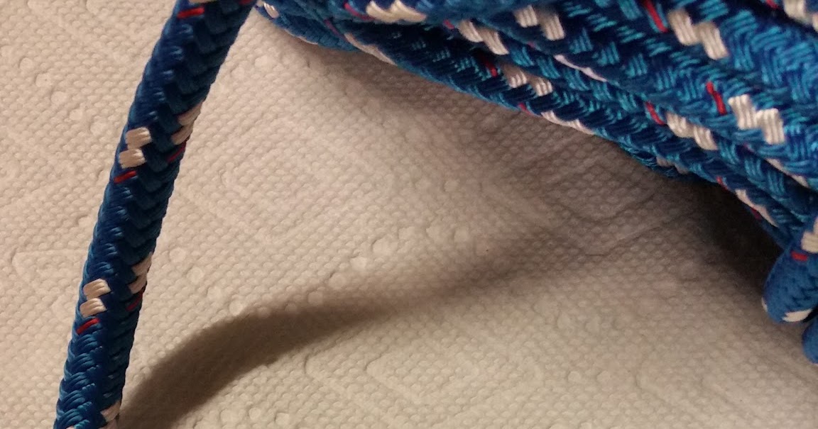 Eximius - from the beginning: My 1st Double Braid Line Splice.