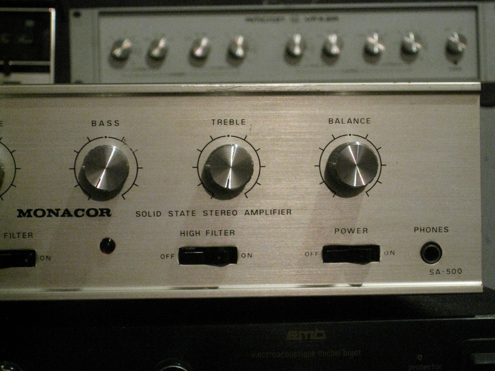 Infrequent Sound [sex.tex] technology: Monacor SA-500 Solid State ...