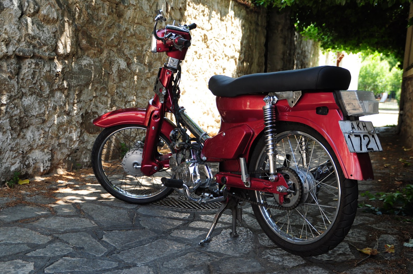 Mikrowio me dio rodes: Honda Glx 90cc