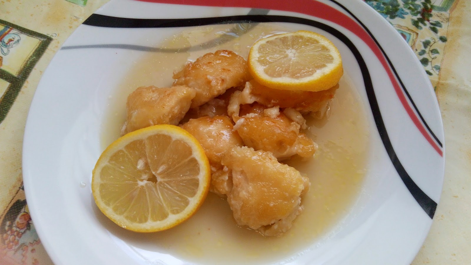 La cocina fácil de Silvia: Pollo al limón estilo chino