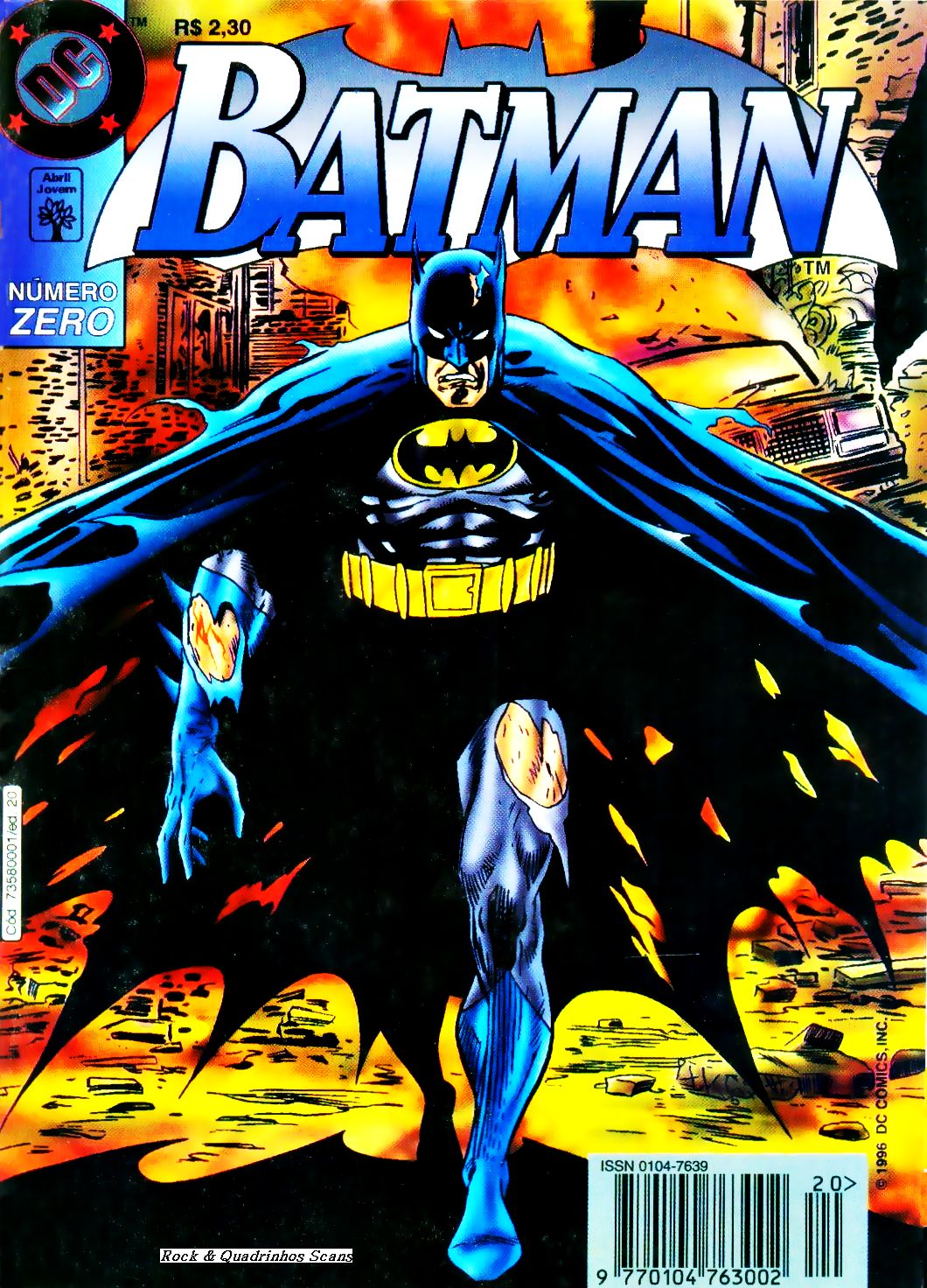 ROCK & QUADRINHOS SCANS: BATMAN 0-5ª Série(ED.ABRIL)-OUTUBRO DE 1996